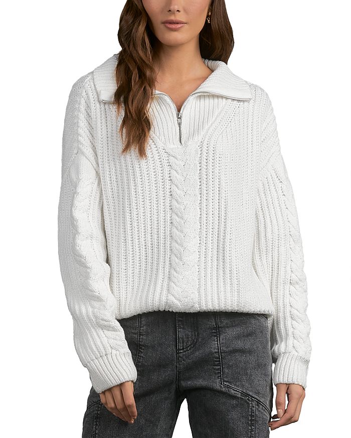 Elan Quarter Zip Sweater | Bloomingdale's