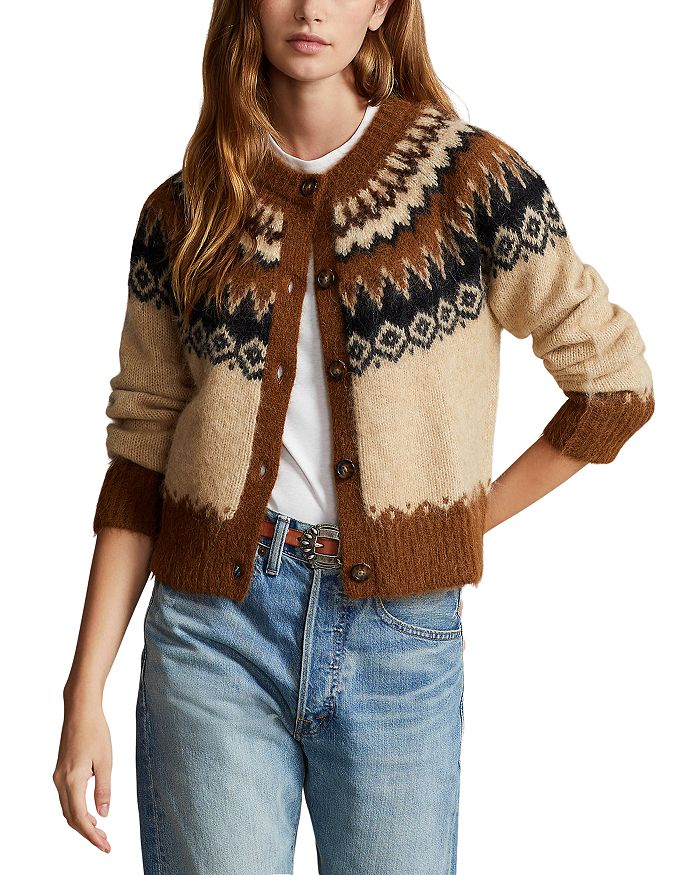 Ralph Lauren Button Front Cardigan | Bloomingdale's