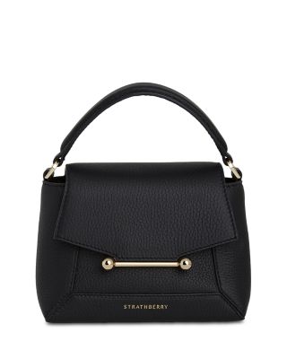 Click here for Strathberry Mosaic Nano Leather Top Handle Bag prices