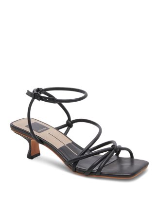 Dolce Vita Women's Bev Leather Kitten Heel Sandals | Bloomingdale's