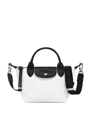 White Longchamp Handbags - Bloomingdale's