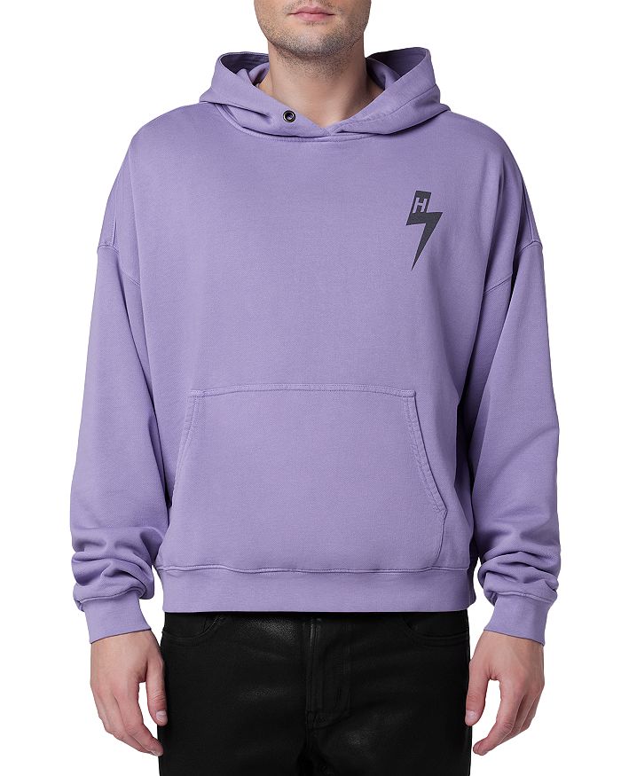 Hudson Cropped Logo Hoodie | Bloomingdale's