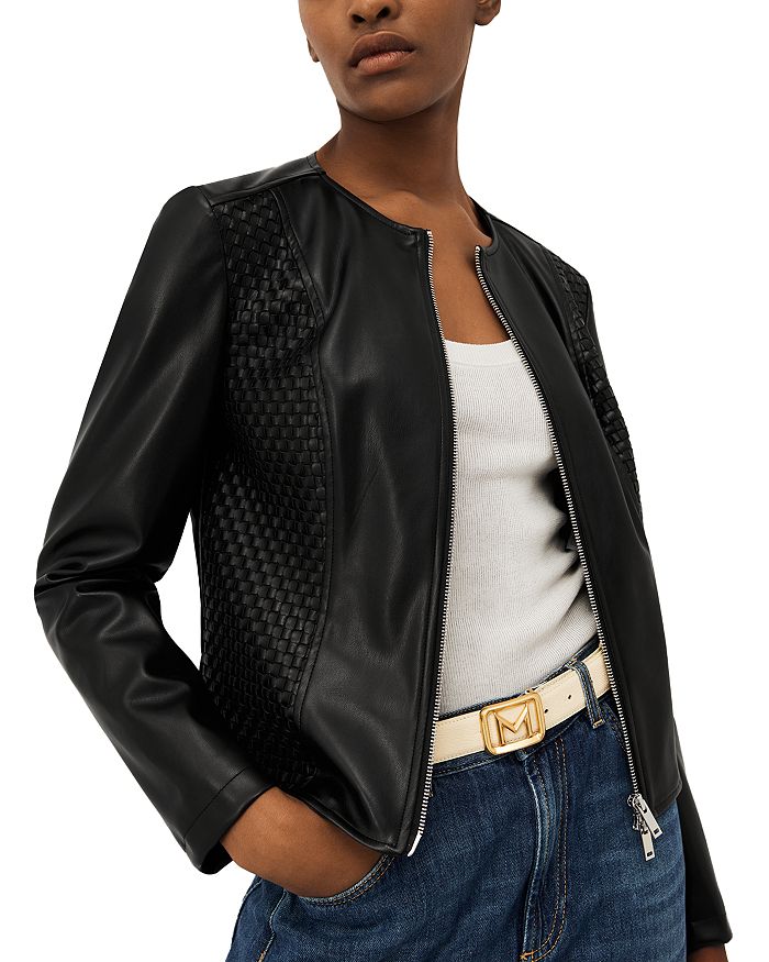 Marella Faux Leather Jacket | Bloomingdale's