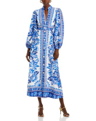 FARM Rio Flora Tapestry Midi Dress | Bloomingdale's
