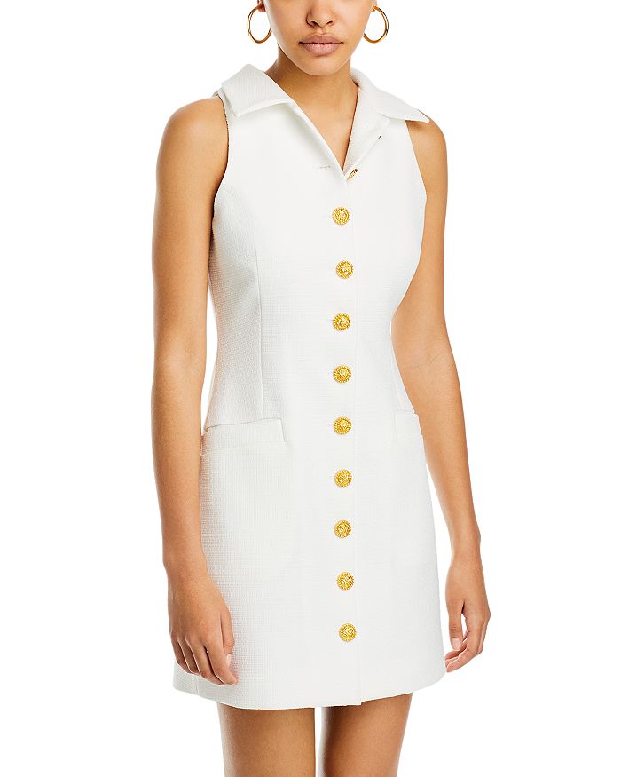 AQUA Button Down Dress - Exclusive | Bloomingdale's