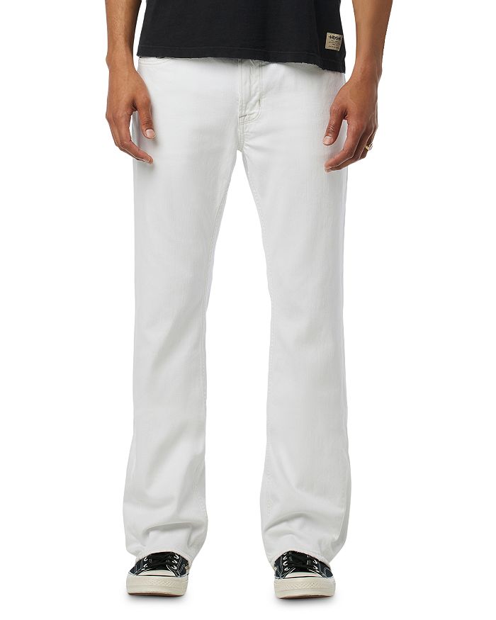 Hudson Walker Kick Flare Jeans in Cloud White | Bloomingdale's