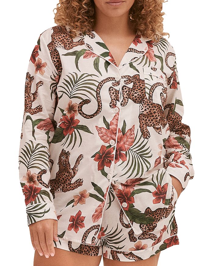 Desmond & Dempsey Soleia Signature Pajama Set | Bloomingdale's