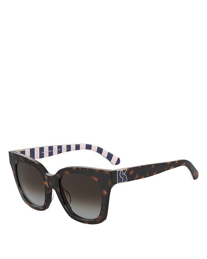 kate spade new york Constance Square Sunglasses, 53mm | Bloomingdale's