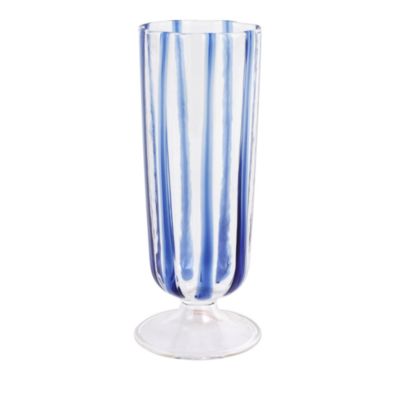 Click here for Vietri Nuovo Stripe Champagne Glass prices