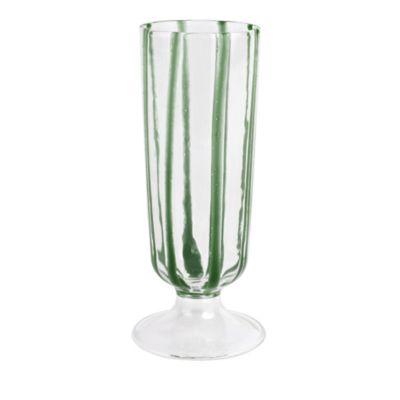Click here for Vietri Nuovo Stripe Champagne Glass prices