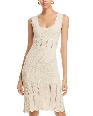 French Connection Nellis Cotton Crochet Dress Bloomingdale S