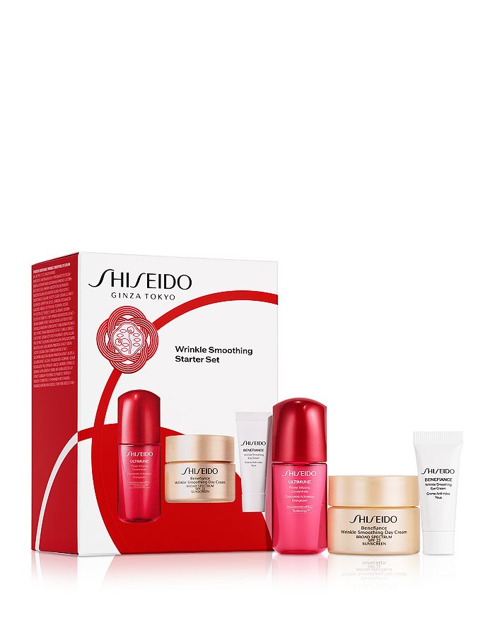 Shiseido Wrinkle Smoothing Starter Gift Set ($93 value) | Bloomingdale's