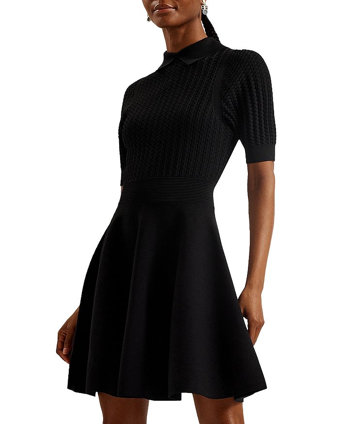 Ted Baker Knitted Skater Dress | Bloomingdale's