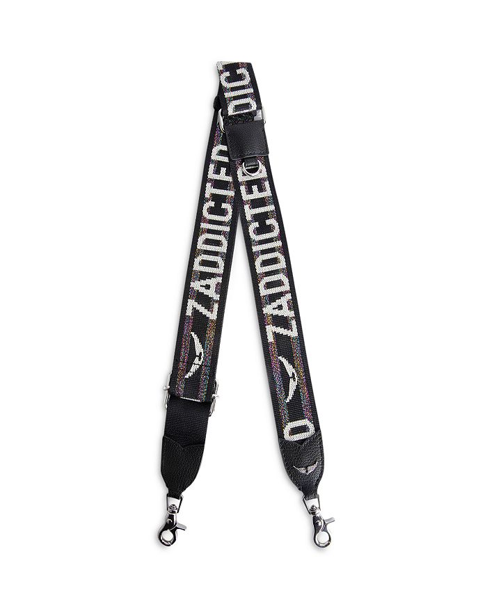 Zadig & Voltaire Zaddicted Glitter Strap | Bloomingdale's