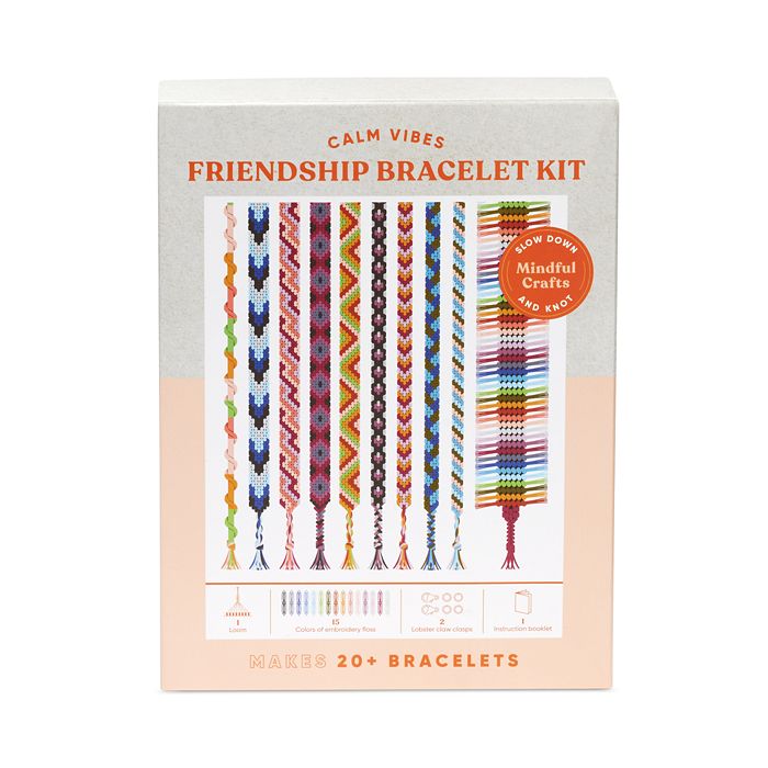 Galison Mindful Crafts Friendship Bracelet Kit | Bloomingdale's
