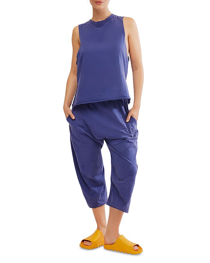 Free People Free People Hot Shot Relaxed Sleeveless Top & Pull On Pants ...