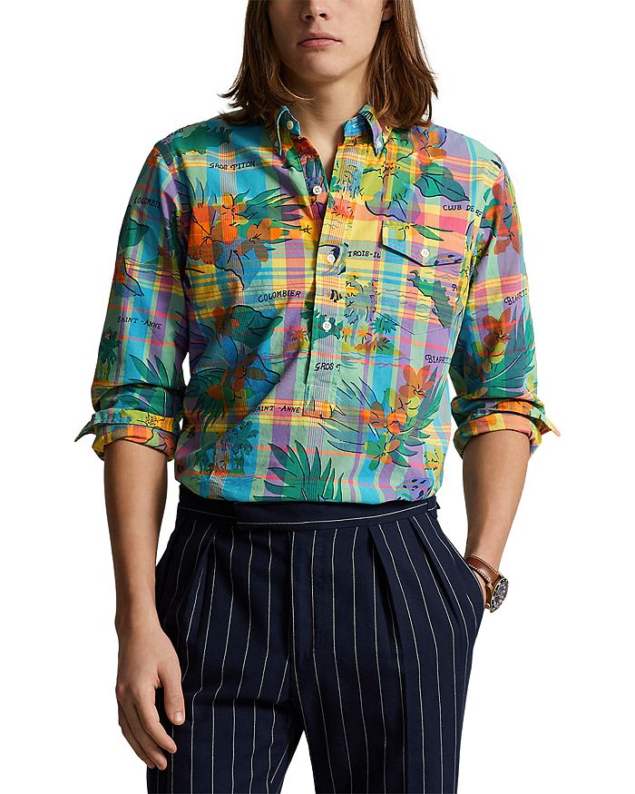 Polo Ralph Lauren Classic Fit Tropical Madras Shirt | Bloomingdale's
