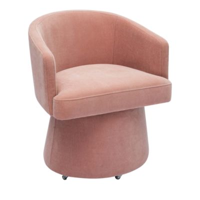 Click here for Tov Furniture Kristen Upcycled Chenille Rolling De... prices