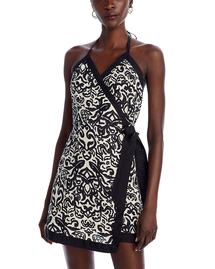 FRENCH CONNECTION Cristyn Birdie Halter Dress | Bloomingdale's
