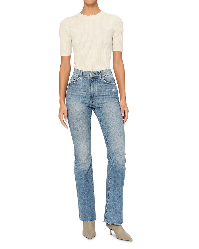 DL1961 Bridget High Rise Bootcut Jeans in Ravello | Bloomingdale's