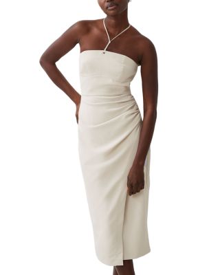 FRENCH CONNECTION Echo Crepe Halter Dress | Bloomingdale's