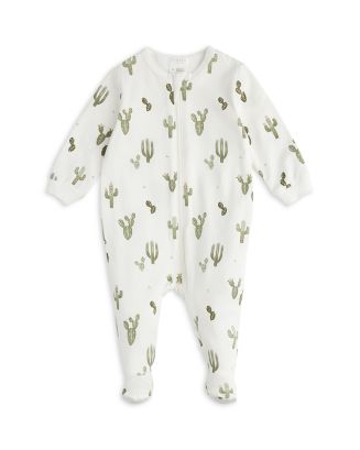 FIRSTS by petit lem Unisex Cactus Print Footed Sleeper - Baby ...