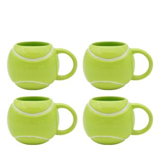 Godinger Tennis Ball Mugs, Set of 4 | Bloomingdale's