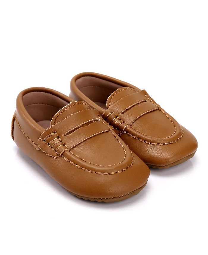 Zeebrakids Unisex Leather Penny Loafer - Baby | Bloomingdale's