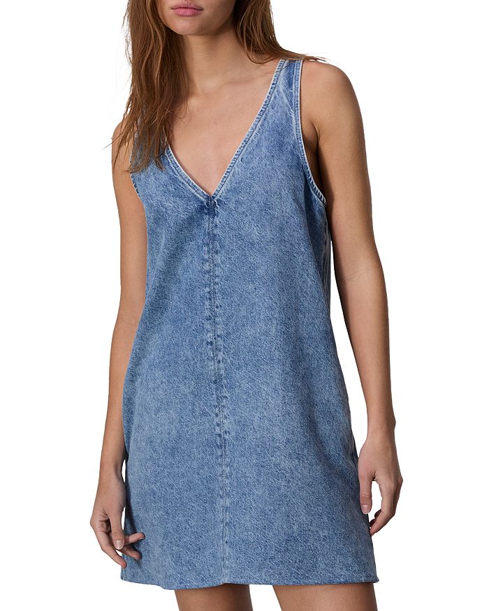 rag & bone Naia Denim Mini Dress | Bloomingdale's