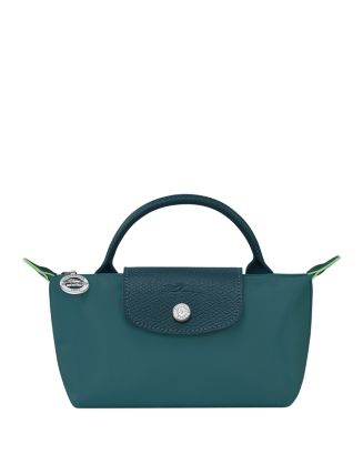 Longchamp Le Pliage Green Mini Pouch | Bloomingdale's