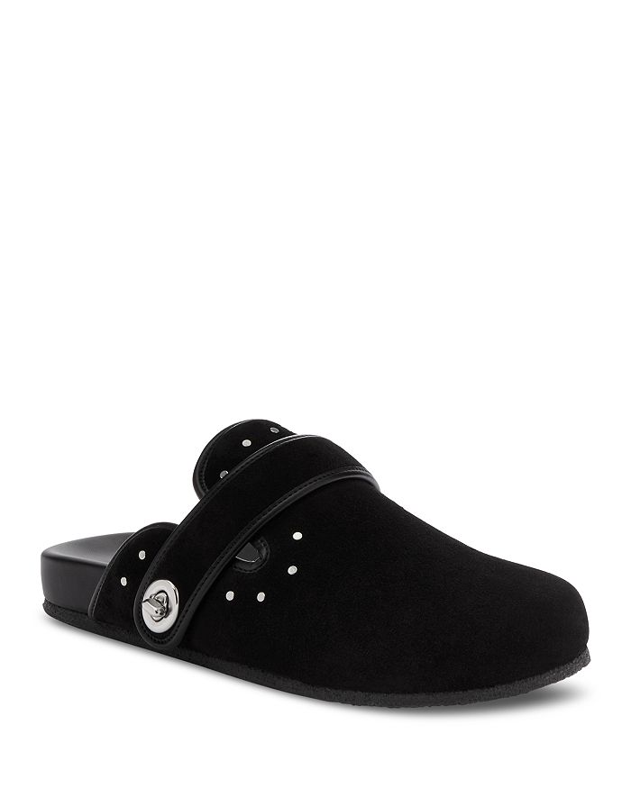COACH Women's Blake Studded Clogs | Bloomingdale's