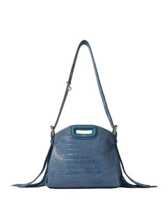 Maje Miss M Mini Leather Shoulder Bag | Bloomingdale's Women