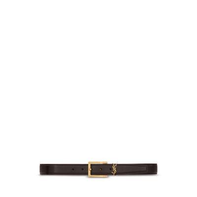 Click here for Saint Laurent Cassandre Belt in Shiny Leather prices