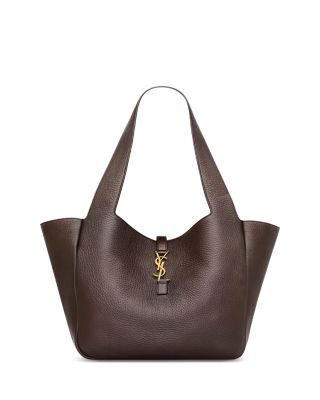 Click here for Saint Laurent Le 5 A 7 Bea Shoulder Tote Bag in Gr... prices
