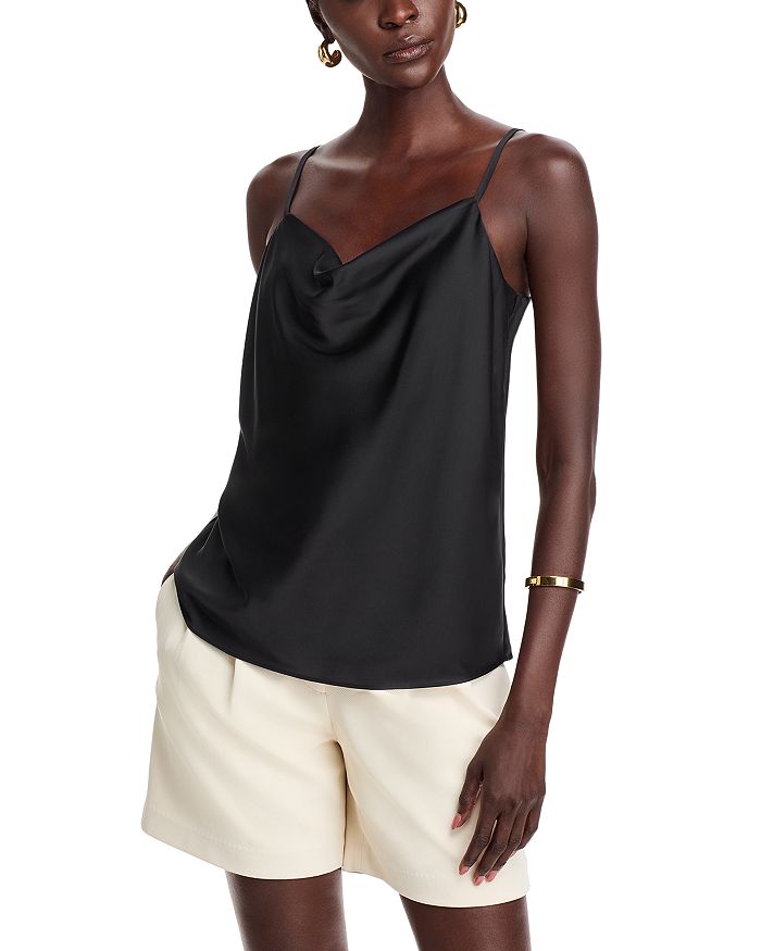 Elie Tahari The Katrina Drape Neck Top | Bloomingdale's