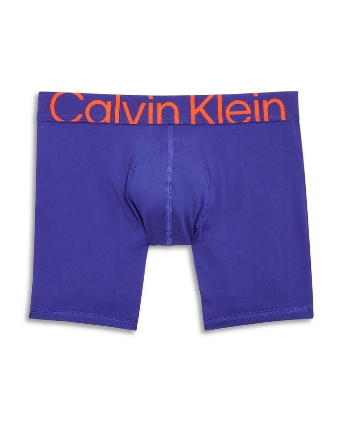 Calvin Klein Future Shift Stretch Mid Rise Logo Waistband Boxer Briefs ...