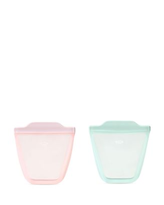 OXO Tot Stand Up Snack Cup Silicone Bags, 2 Pack | Bloomingdale's Kids