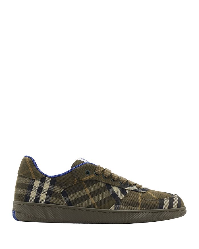 Burberry Men's Terrace Check Lace up Sneakers | Bloomingdale's