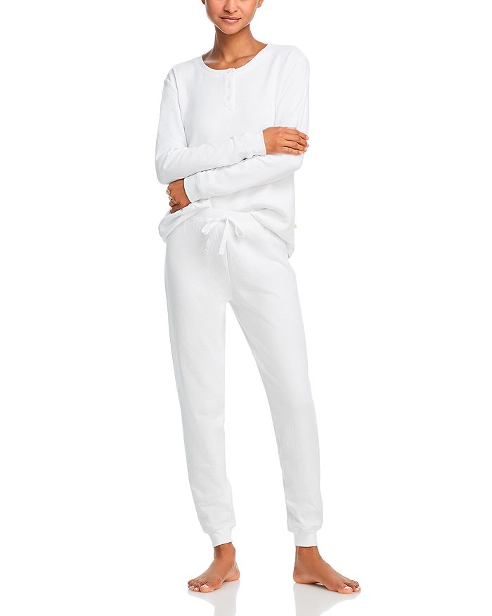 Cozyland Evan Pointelle Pajama Set | Bloomingdale's