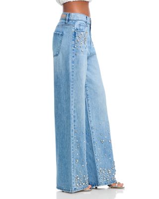 Embellished Jeans for Women: High to Mid Rise | Bloomingdale's