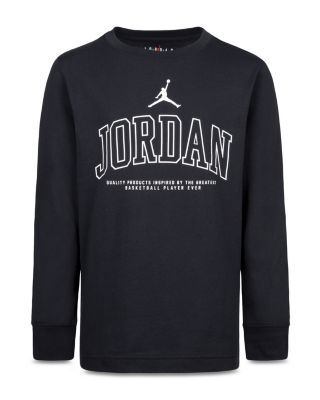 Click here for Jordan Boys Long Sleeved Graphic Tee - Big Kid prices