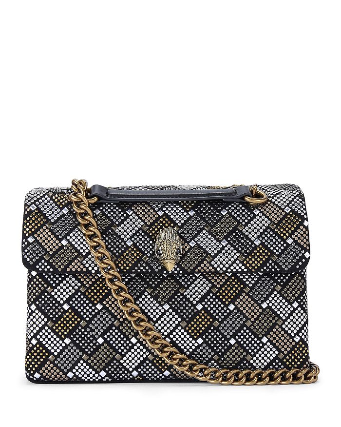 KURT GEIGER LONDON Kensington Crystal Weave Bag | Bloomingdale's