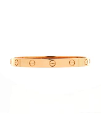 Pre Owned Cartier Love Bracelet 18K Rose Gold Bloomingdale s