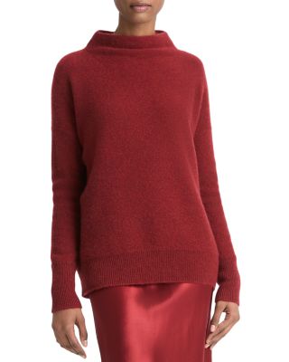 Click here for Vince Boiled Cashmere Funnel Neck Sweater prices
