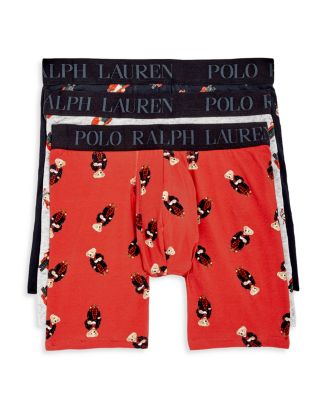 Polo Ralph Lauren Cooling Cotton Modal Boxer Briefs, Pack of 3 ...