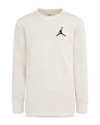 Click here for Jordan Boys Long Sleeved Waffled Knit Tee - Big Ki... prices