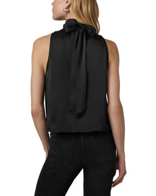 Black Satin Tops - Bloomingdale's