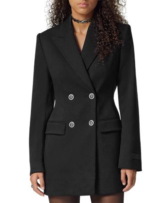 Versace Open Back Double Breasted Jacket | Bloomingdale's