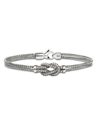 Click here for John Hardy 14K Yellow Gold Love Knot Diamond Brace... prices