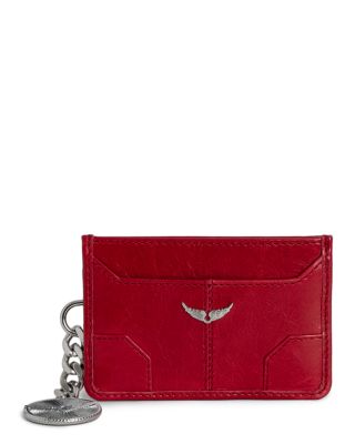 Click here for Zadig & Voltaire Sunny Pass Leather Card Holder prices